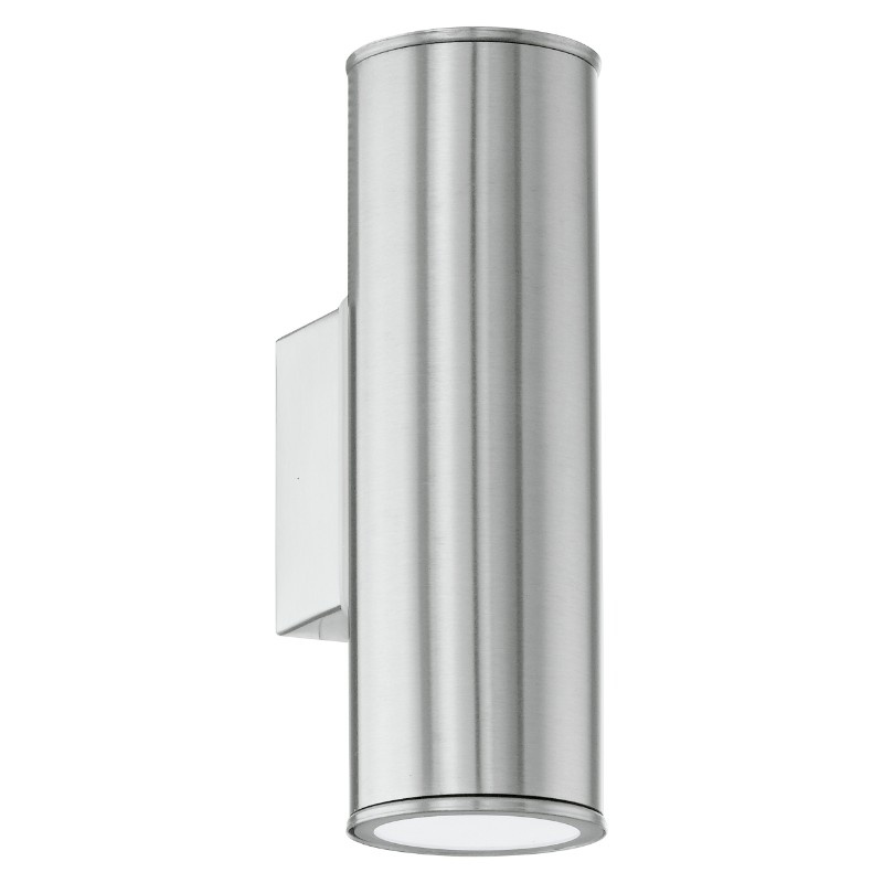 Eglo RIGA cu LED, 2x3w GU10, Lampă de perete pentru Exterior IP44,inox ...